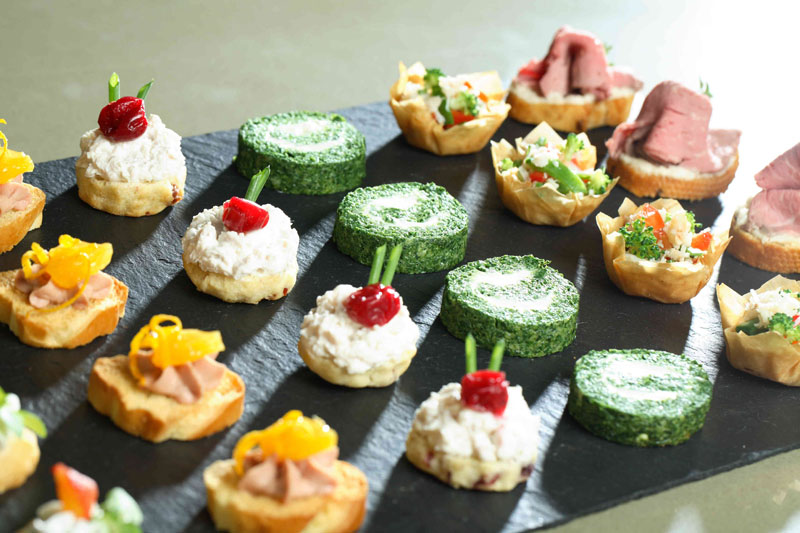 Canapes - Lavender Catering