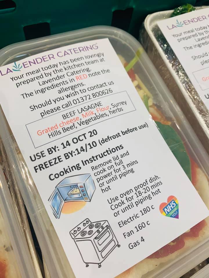 Feeding the NHS - Project Wingman - Lavender Catering