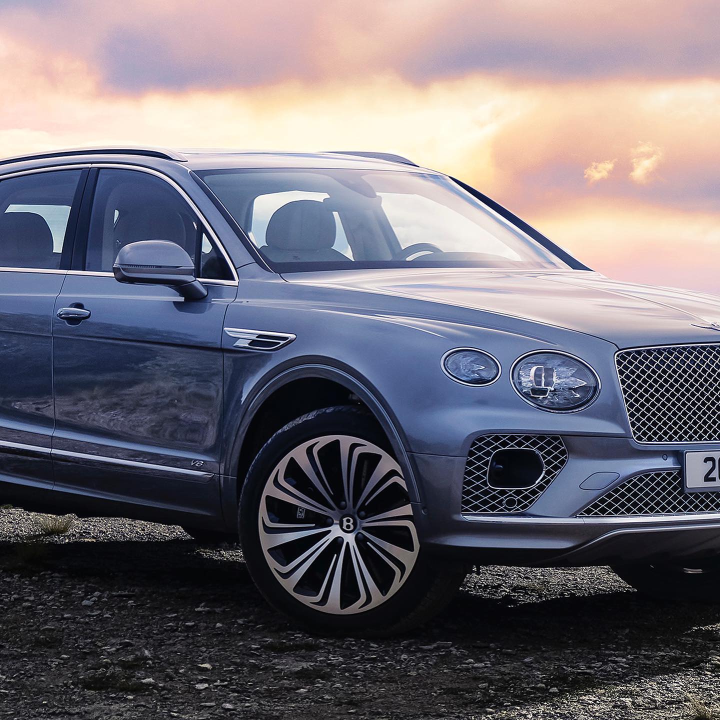 Launching the New Hybrid Bentley - Lavender Catering